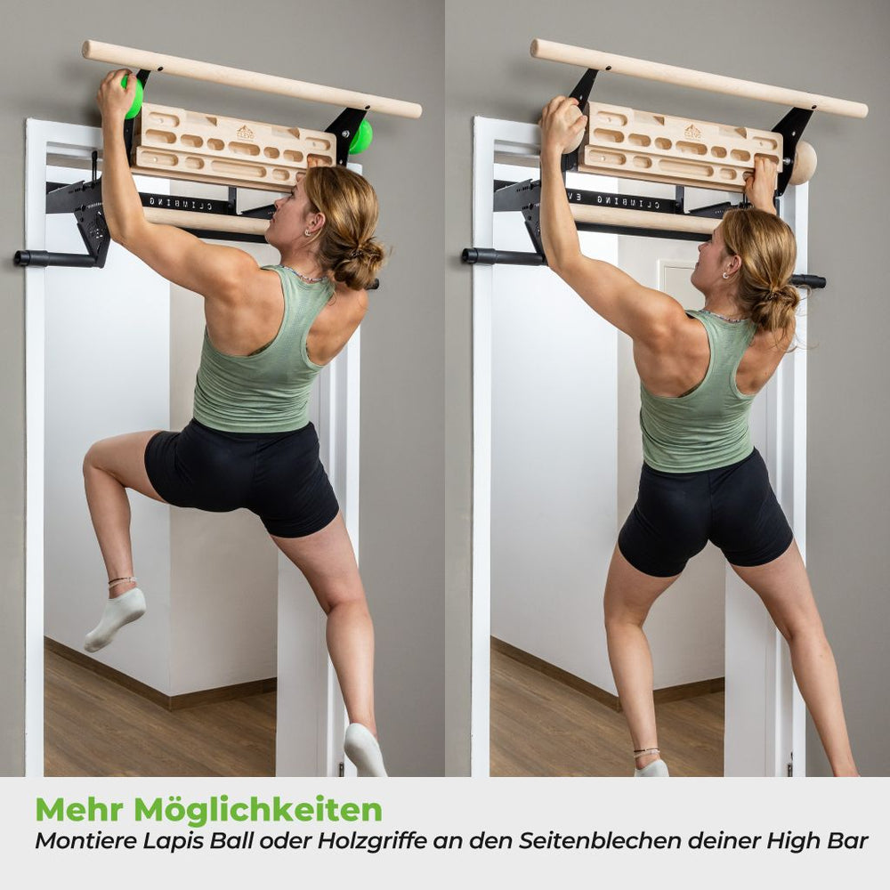 CLEVO Door/Wall high pull-up bar for climbers