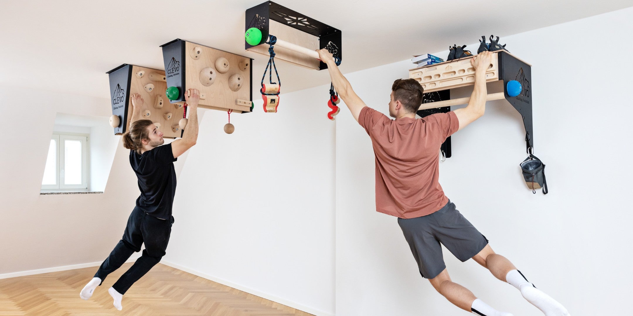 Clevo - Einzigartige Klettermodule und Kletterzubehör für Zuhause